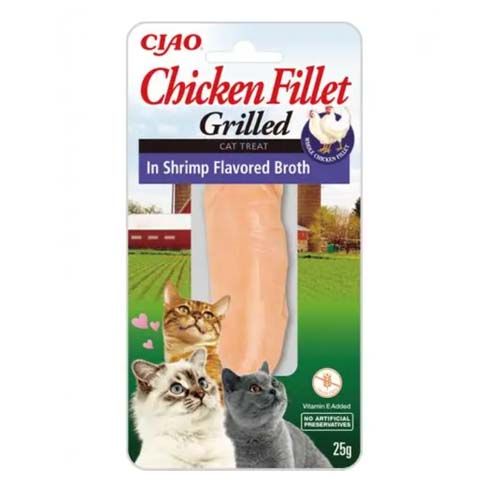 Churu Cat Chicken Fillet in Shrimp Broth